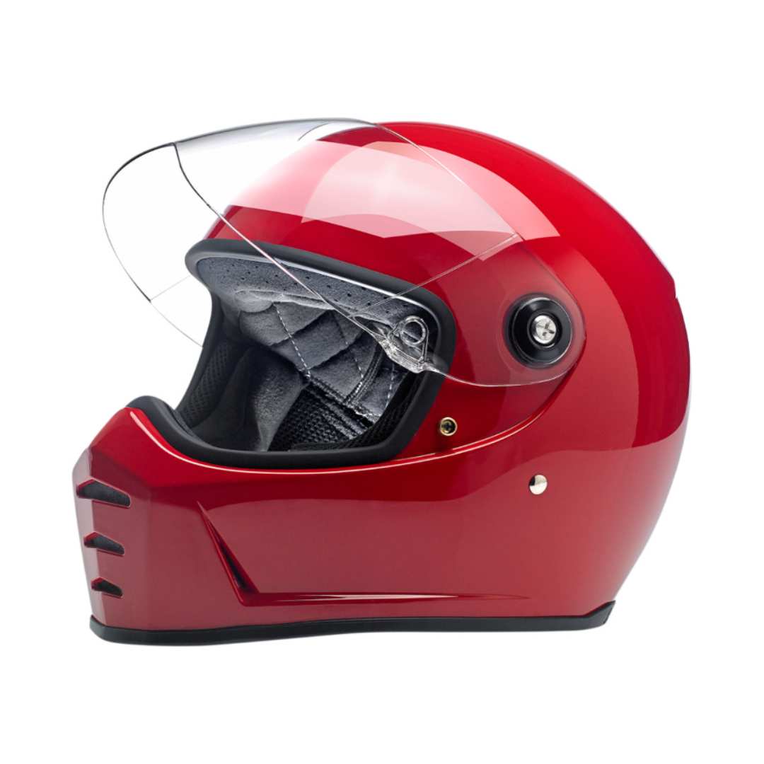 Biltwell - Lane Splitter Helmet (Gloss Blood Red) – TJ Brutal Customs