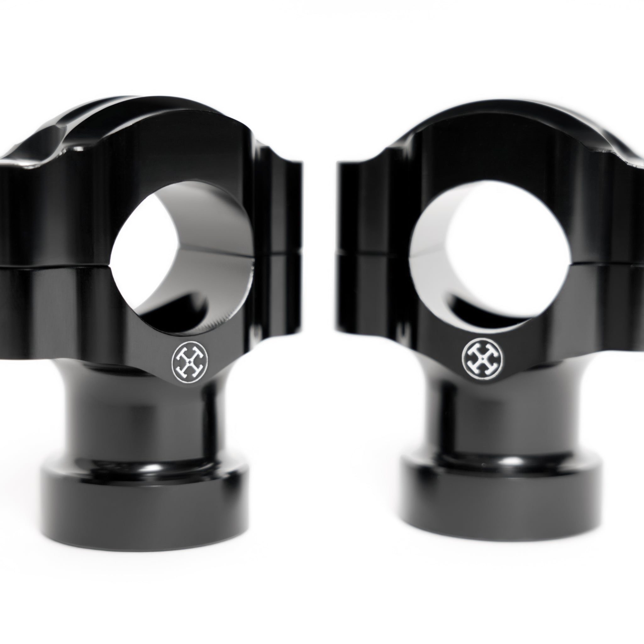 Short Finned Risers - For 1" Handlebars - TJ Brutal Customs